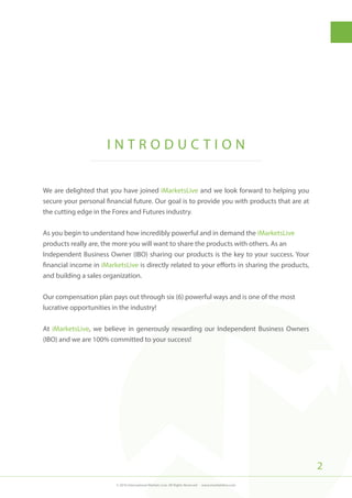 Compensation plan www.Imarketslive.com WHAT is FOREX /What is IML | PDF