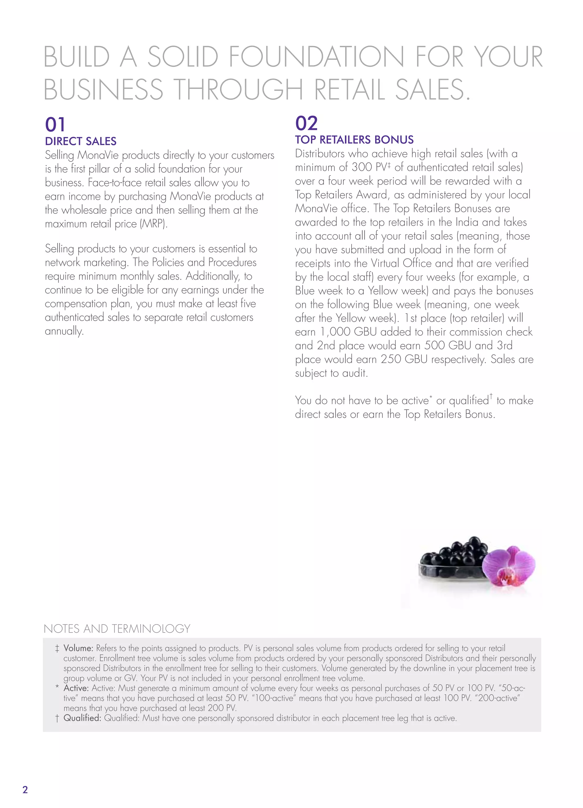 Compensation plan en for mona_vie india | PDF | Retail Industry ...