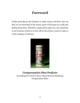 Compensation plan perfecto | PDF