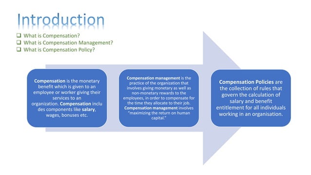 Compensation policy of tata consultancy services | PPTX