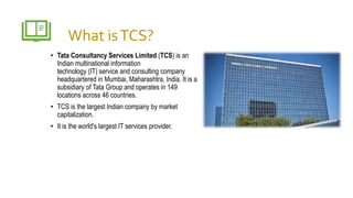 Compensation policy of tata consultancy services | PPTX