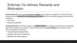 Compensation, Reward Management Human Resource | PPTX