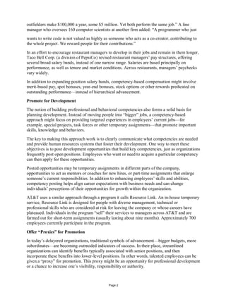 Compensation Strategies | PDF