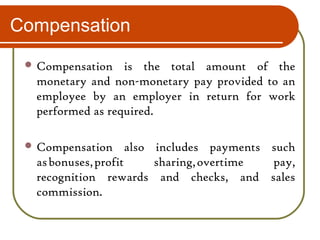 Compensation structure | PPT
