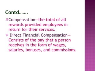 Compensation system | PPT
