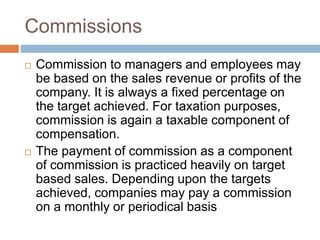 Compensation system | PPTX