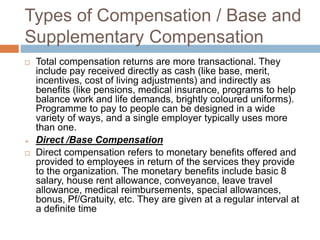 Compensation system | PPTX