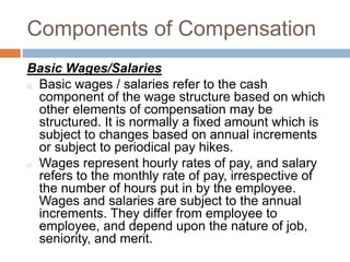 Compensation system | PPTX