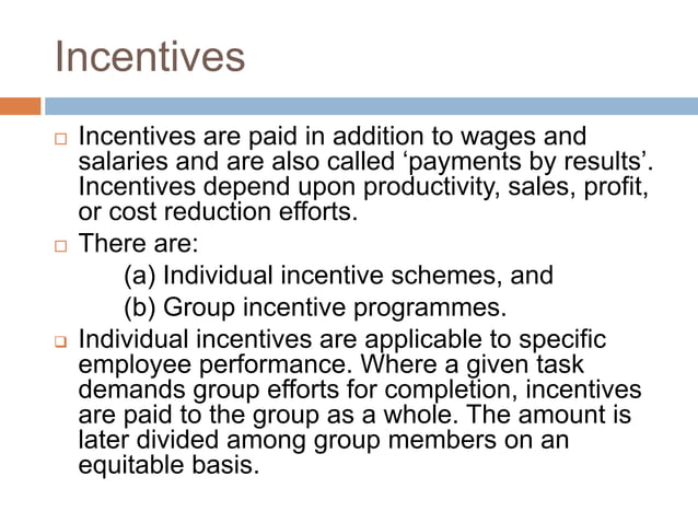 Compensation system | PPT