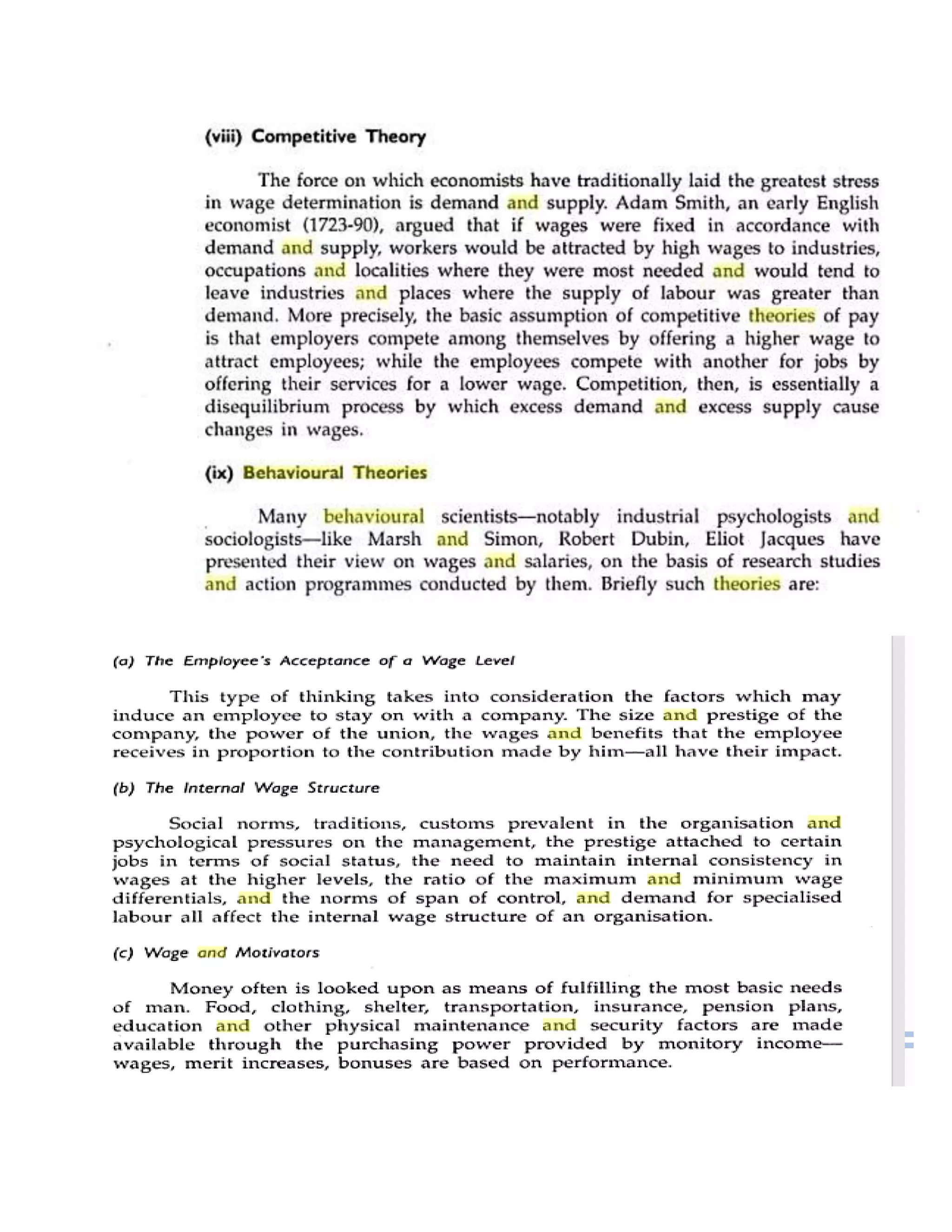Compensation theories | DOCX