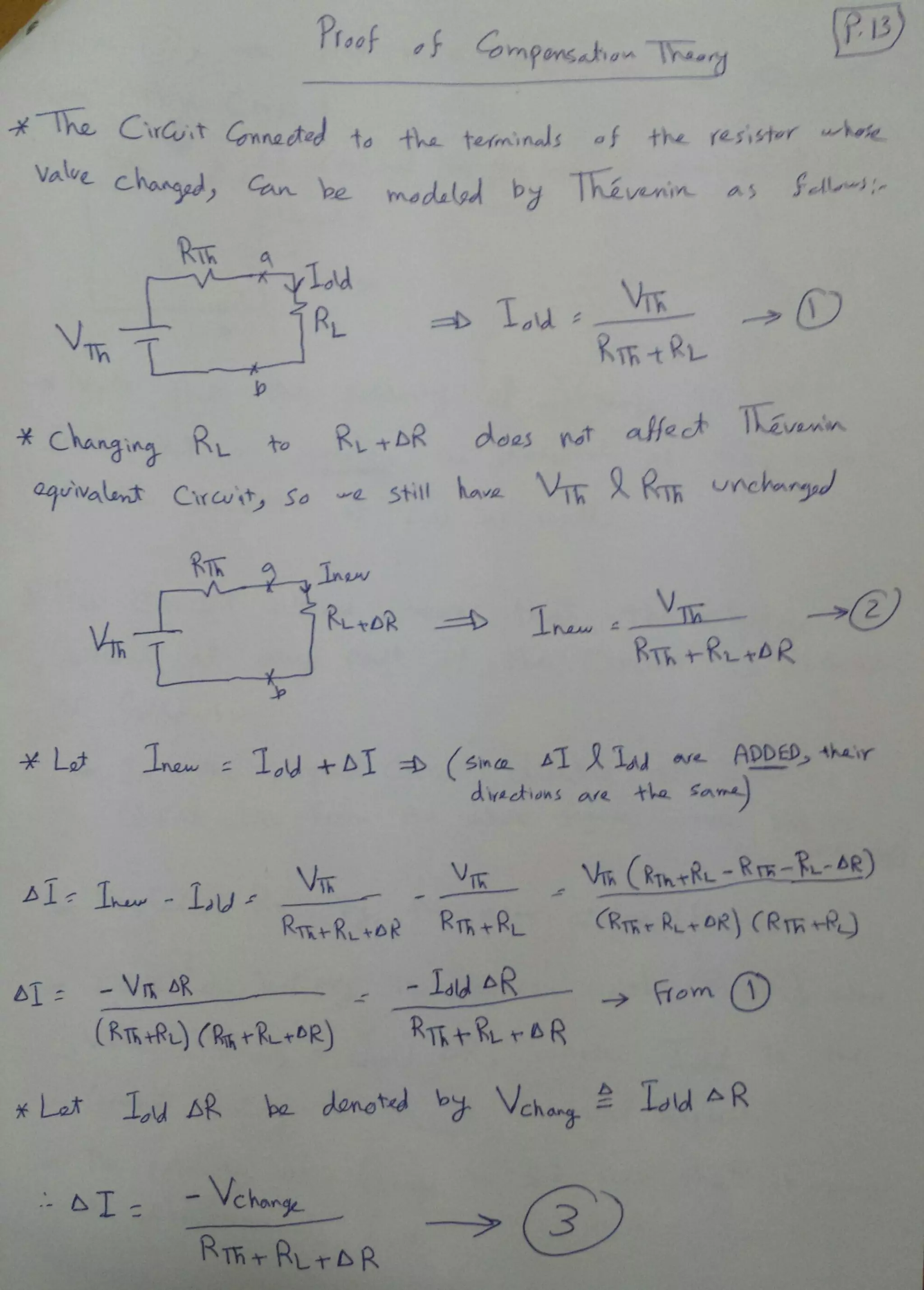 Electric Circuits Class (Handout 7) | PDF