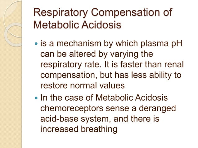 Acid-base balance | PPTX | Lung and Respiratory Health | Diseases and ...