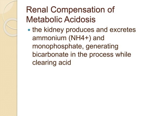 Acid-base balance | PPTX | Lung and Respiratory Health | Diseases and ...