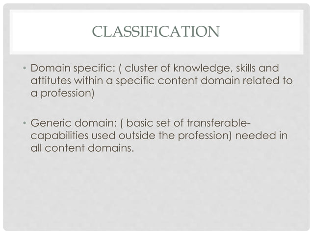 Competence based education | PPTX