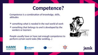 Competence based learning for competitive | PPT