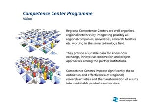 Competence center programme (stuttgart region) | PPT