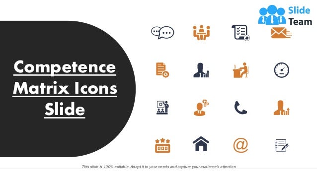Competence Matrix Powerpoint Presentation Slides | PPT