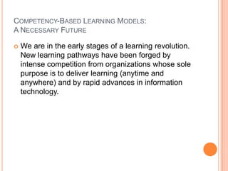Competences basaed in learning | PPT
