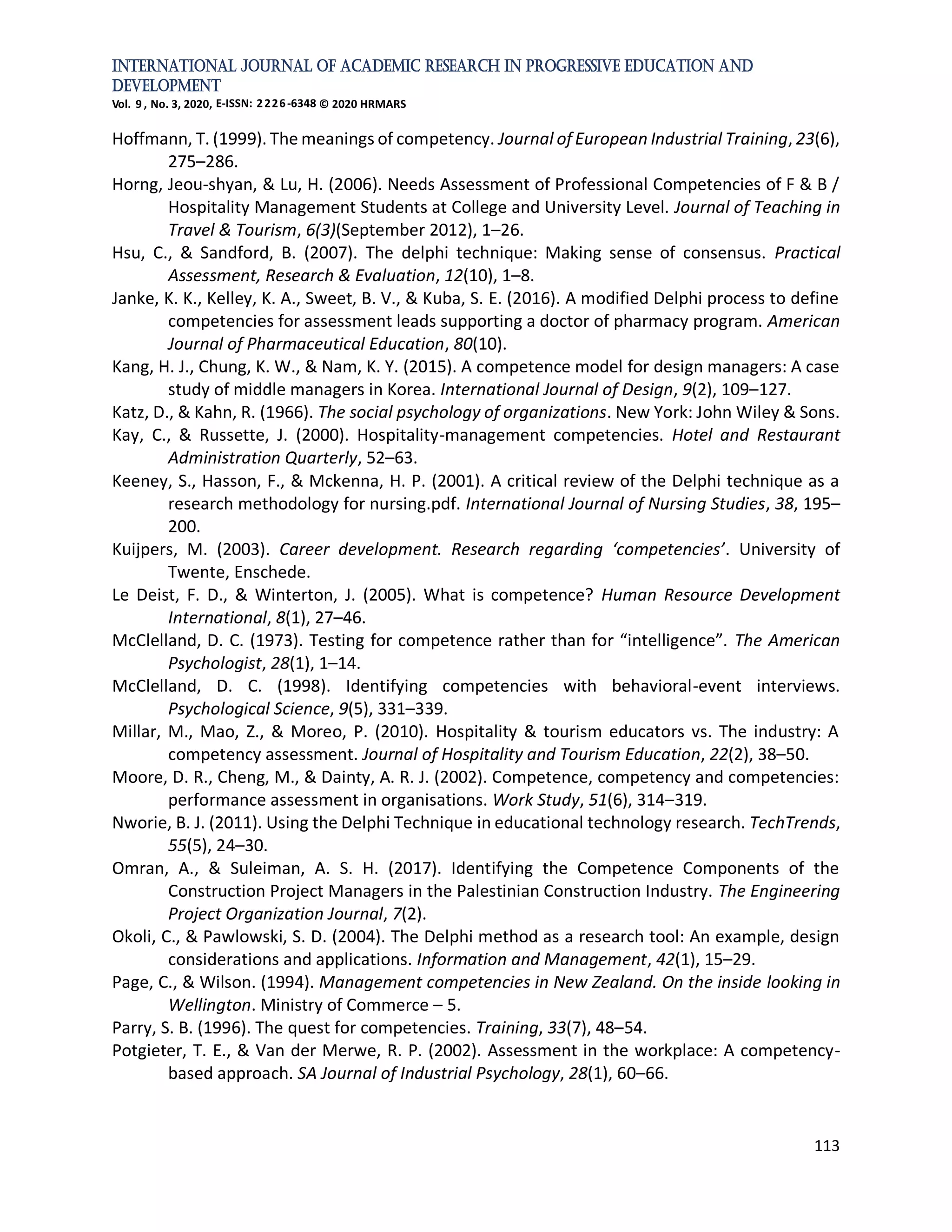 Competence vs competency | PDF