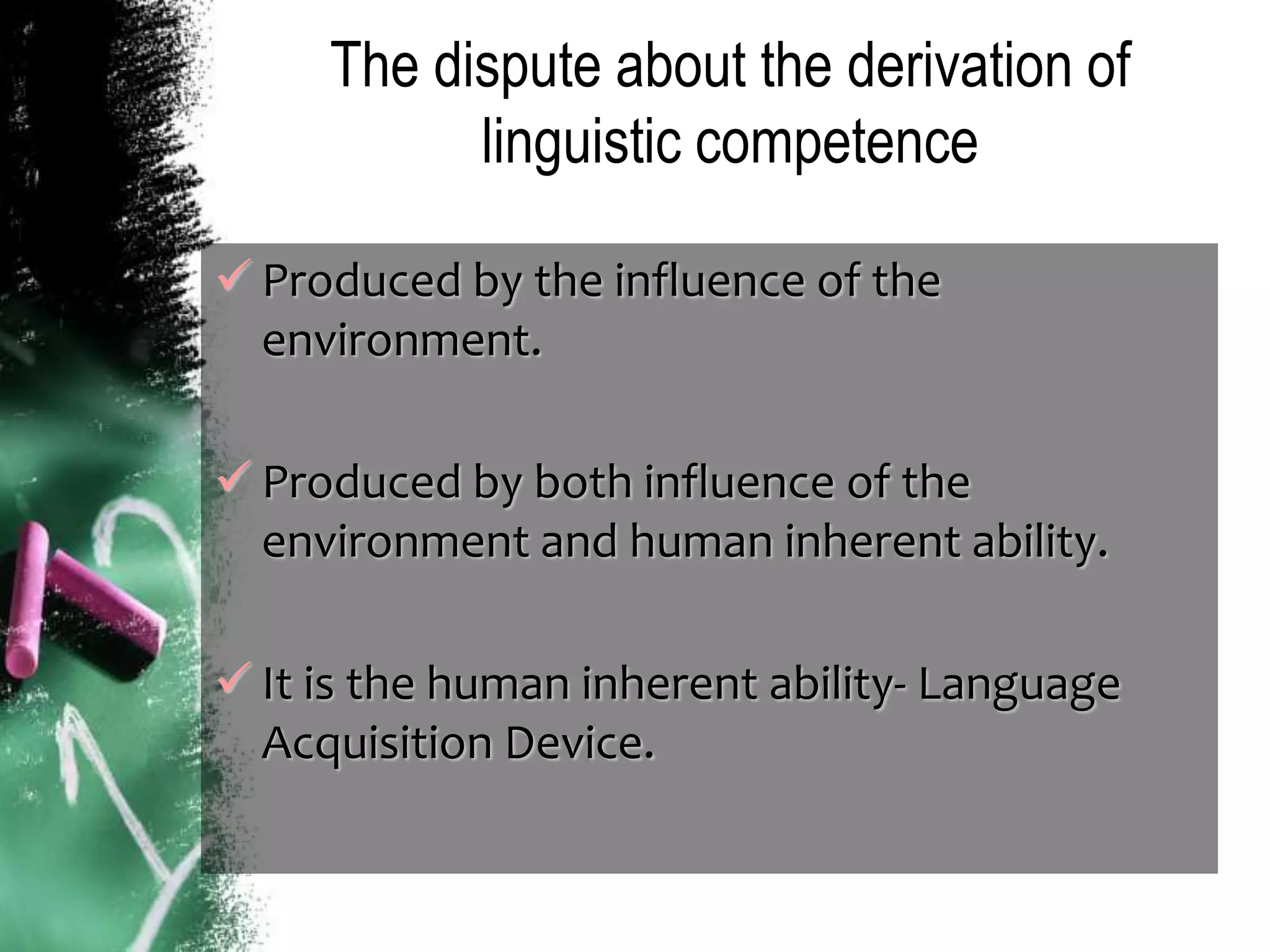 competence vs performance elt | PPTX