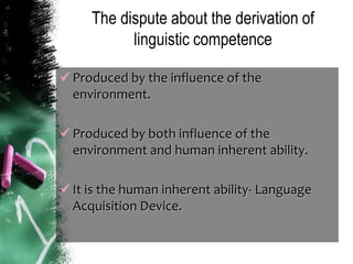 competence vs performance elt | PPTX