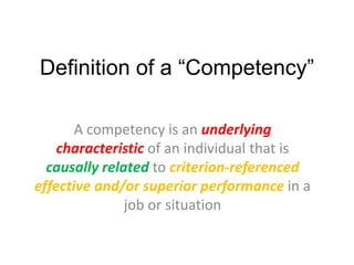 Competence work chapter2 | PPTX