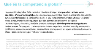 Competencia global i ods | PDF