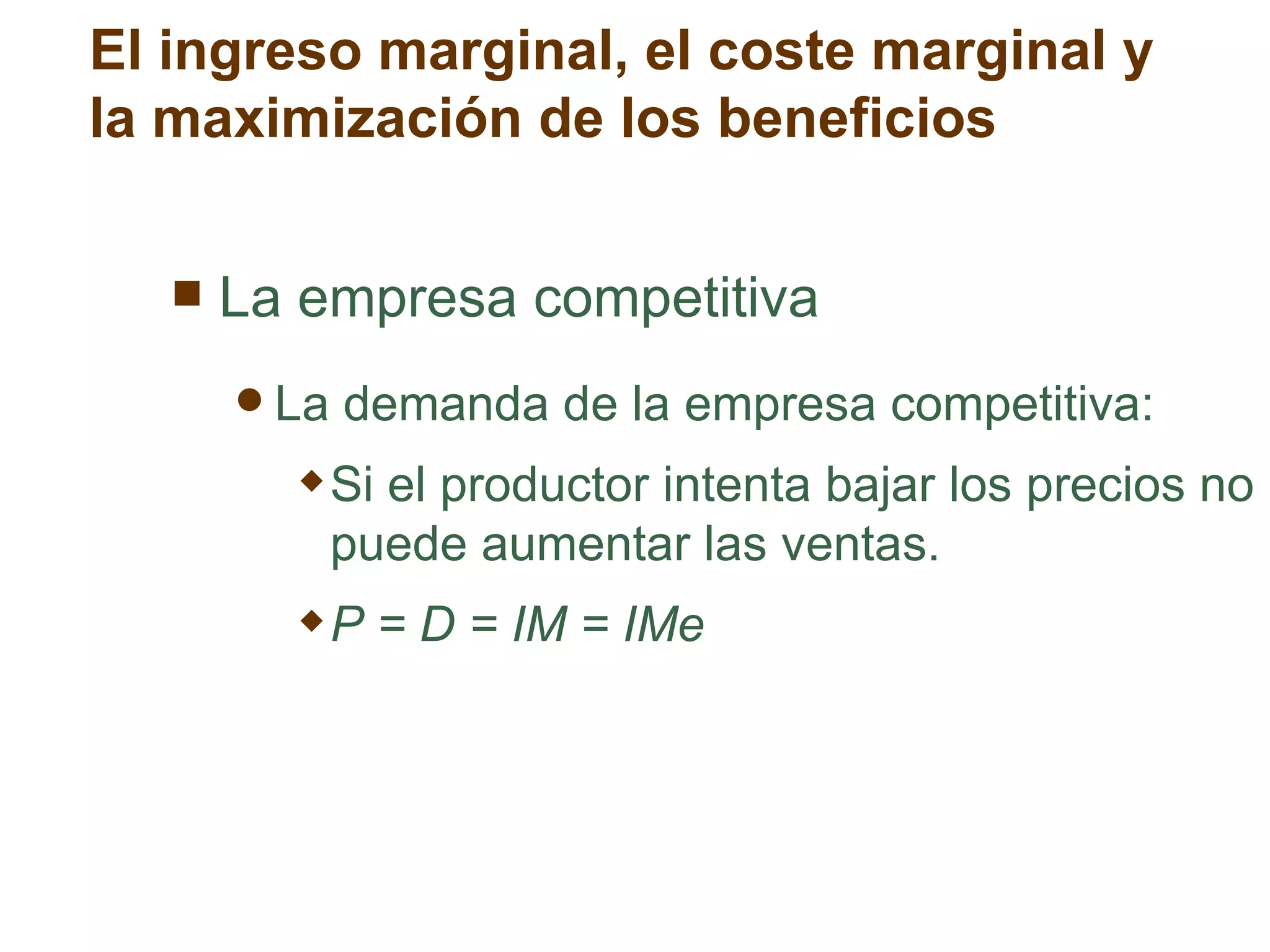 Competencia perfecta | PPT