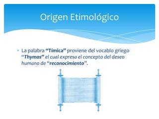 Competencia Tímica | PPTX