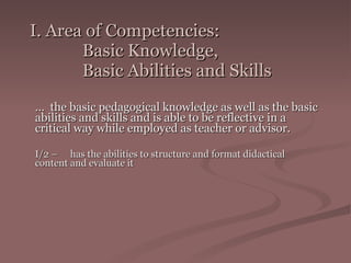 Competencies | PPT
