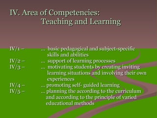 Competencies | PPT