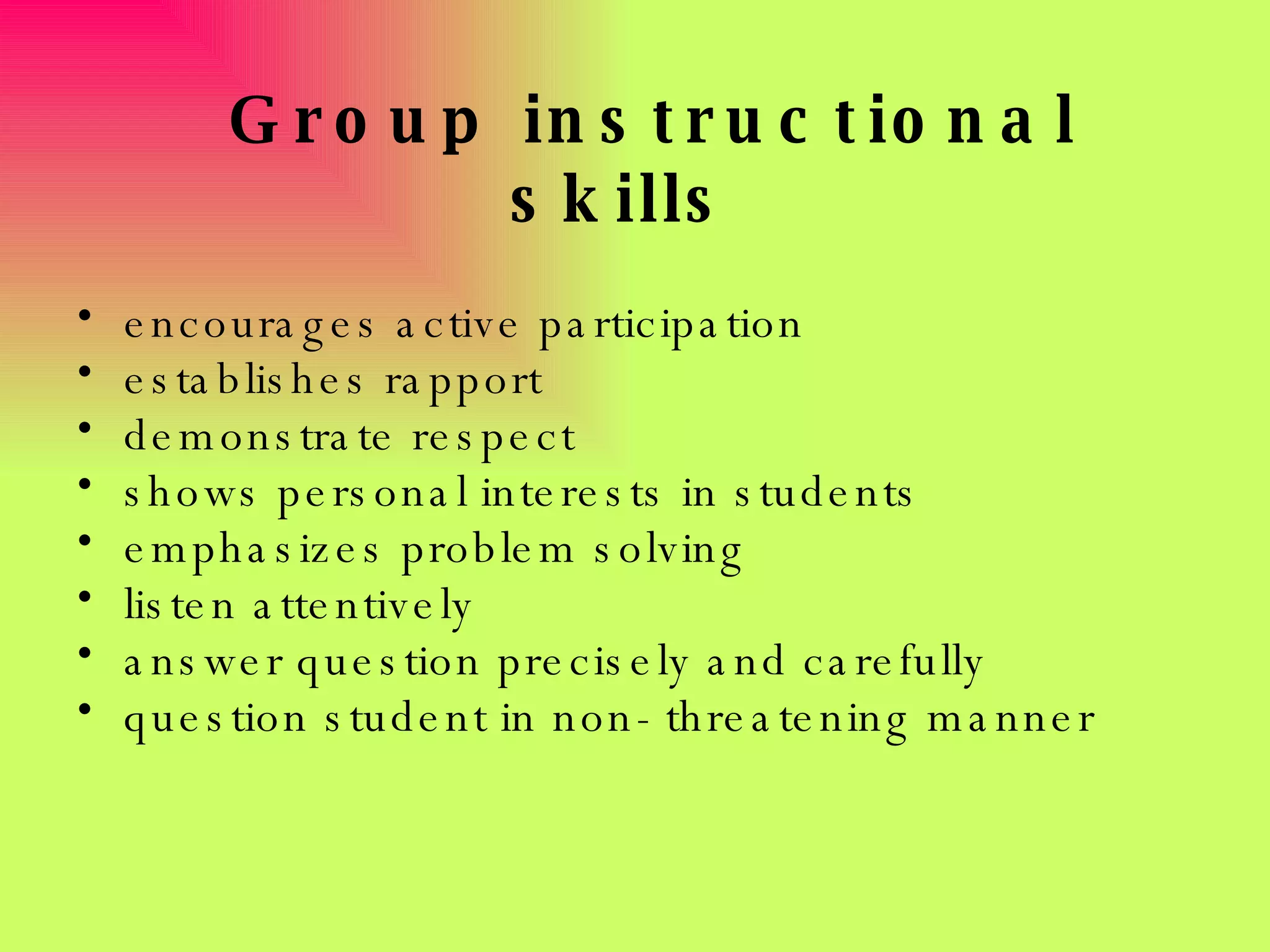 Competencies Required For Clinical Preceptor | PPT