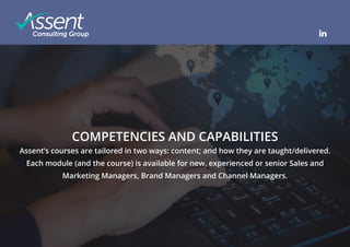 Competencies and capabilities overview for sales and marketers from ...