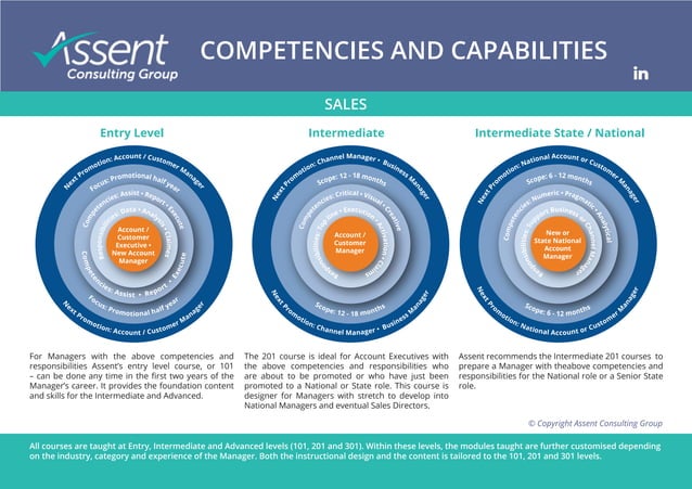 Competencies and capabilities overview for sales and marketers from ...