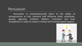 Competencies of an entrepreneur | PPTX