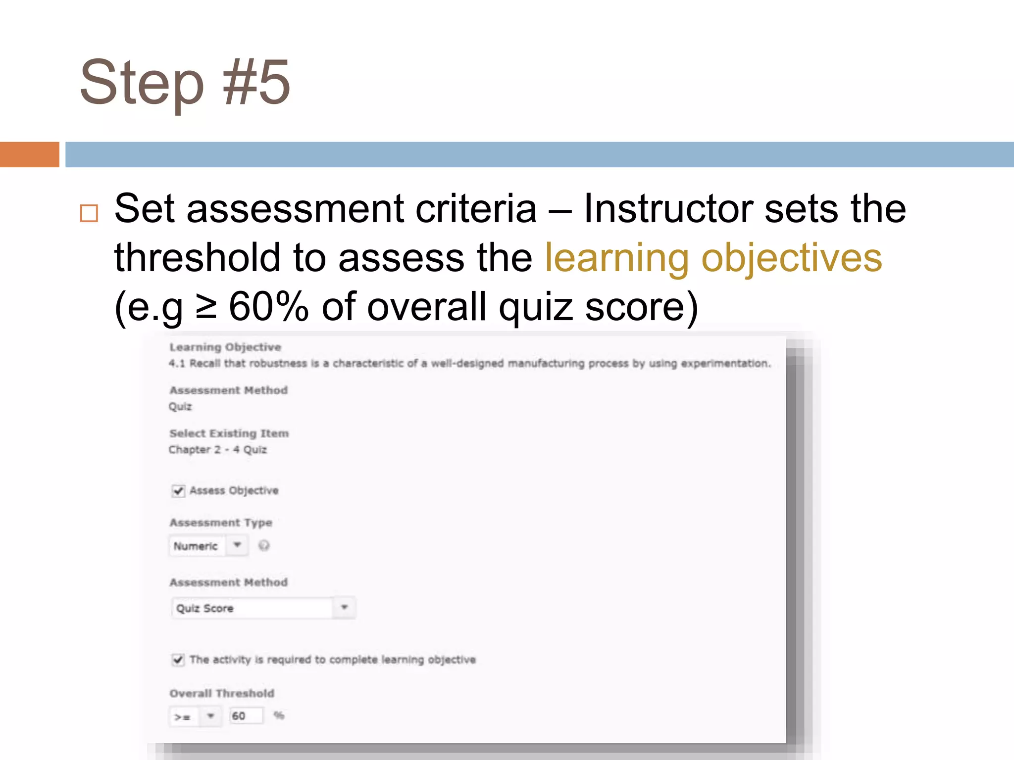 Learning Outcomes Assessment through D2L.pptx