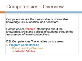 Learning Outcomes Assessment through D2L.pptx