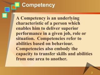 COMPETENCY mapping and creating skill matrix, competency based HR | PPT