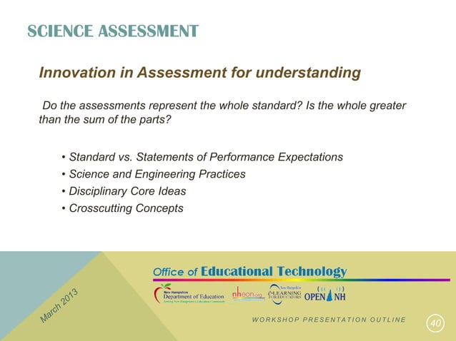 Competency, Assessment, and the Next Genscience Science Standards | PPT
