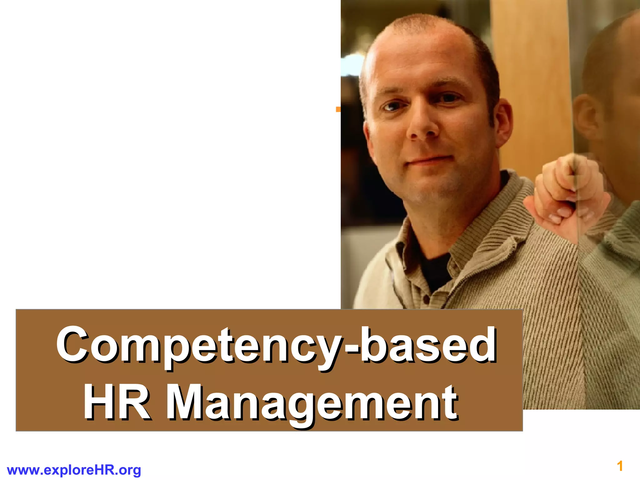 Competency based hr management | PPT