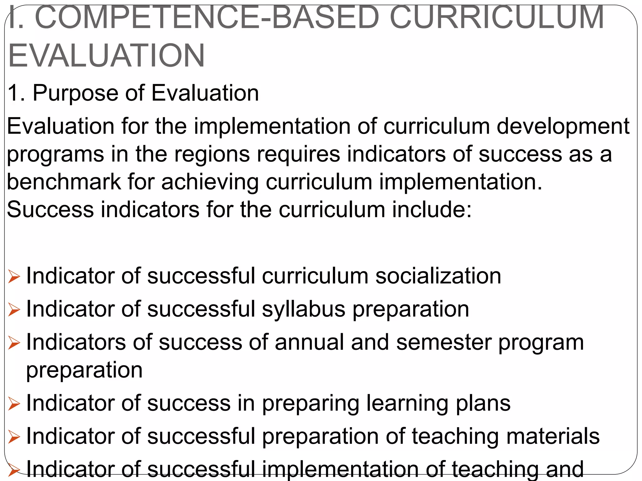 Competency based curriculum | PPTX | Professional School | Postgraduate Education