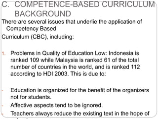 Competency based curriculum | PPTX | Professional School | Postgraduate ...