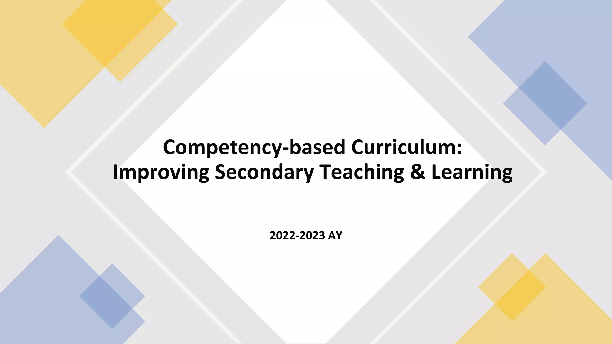 Competency-based Curriculum_Improving Secondary Teaching Learning.pdf Competency-based Curriculum_Improving Secondary Teaching Learning.pdf