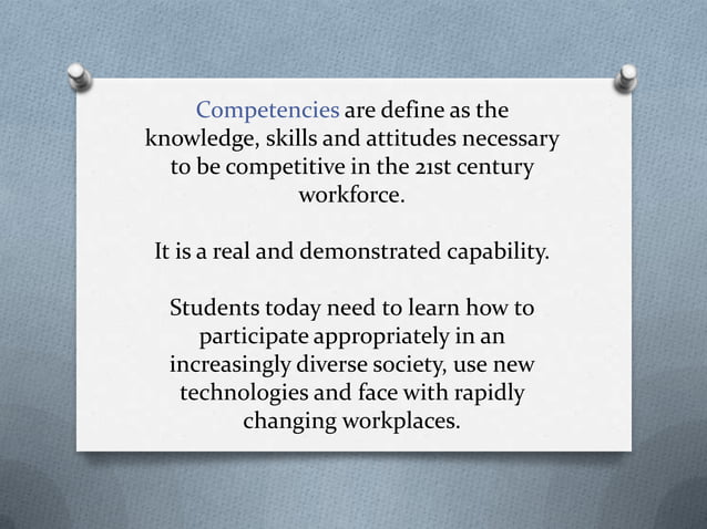 Competency based education curriculum | PPTX