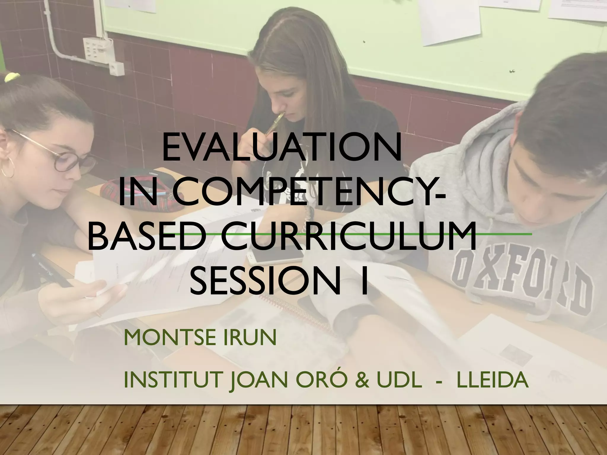 Competency based evaluation session 1 | PDF