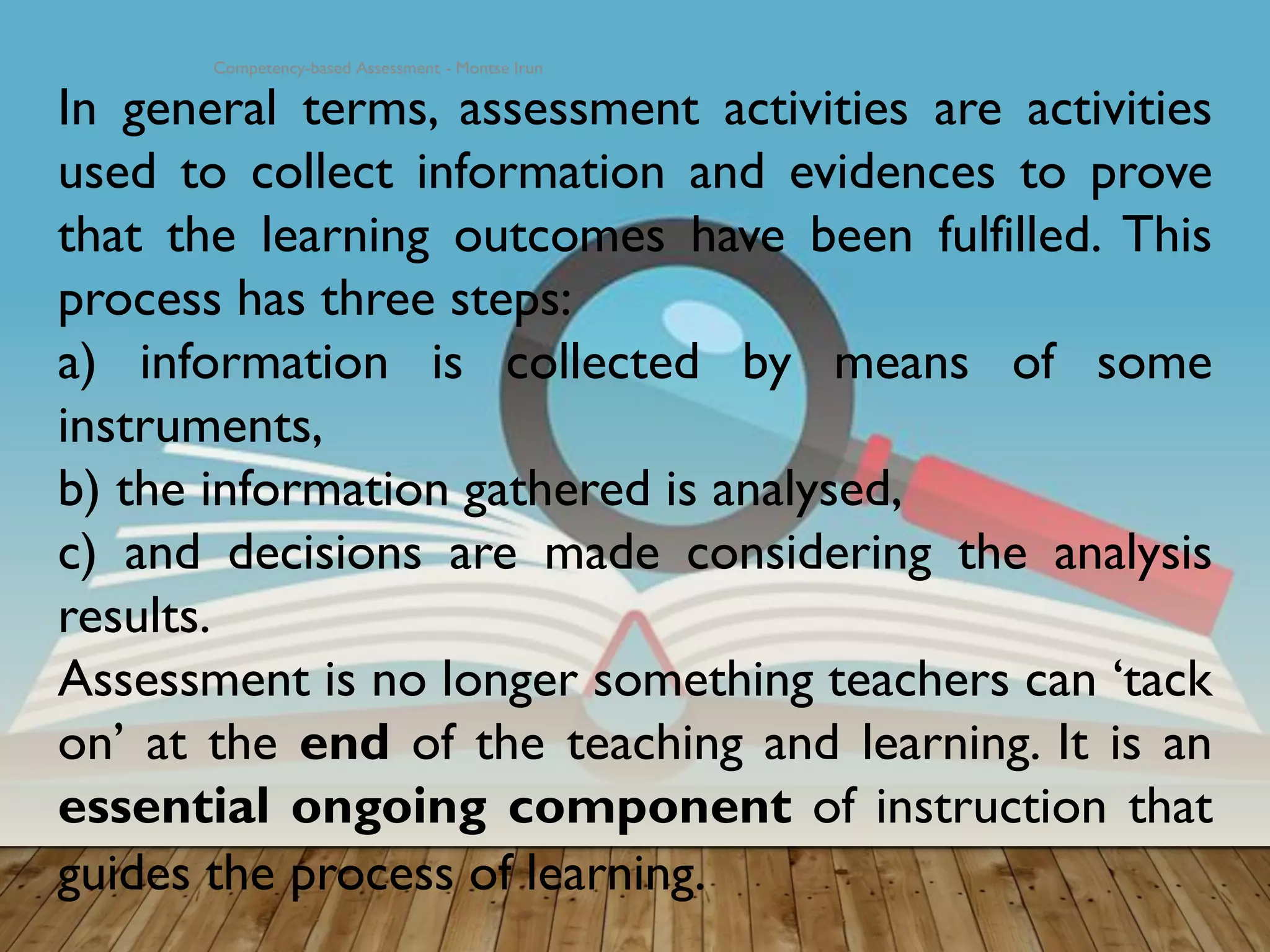Competency based evaluation session 1 | PDF