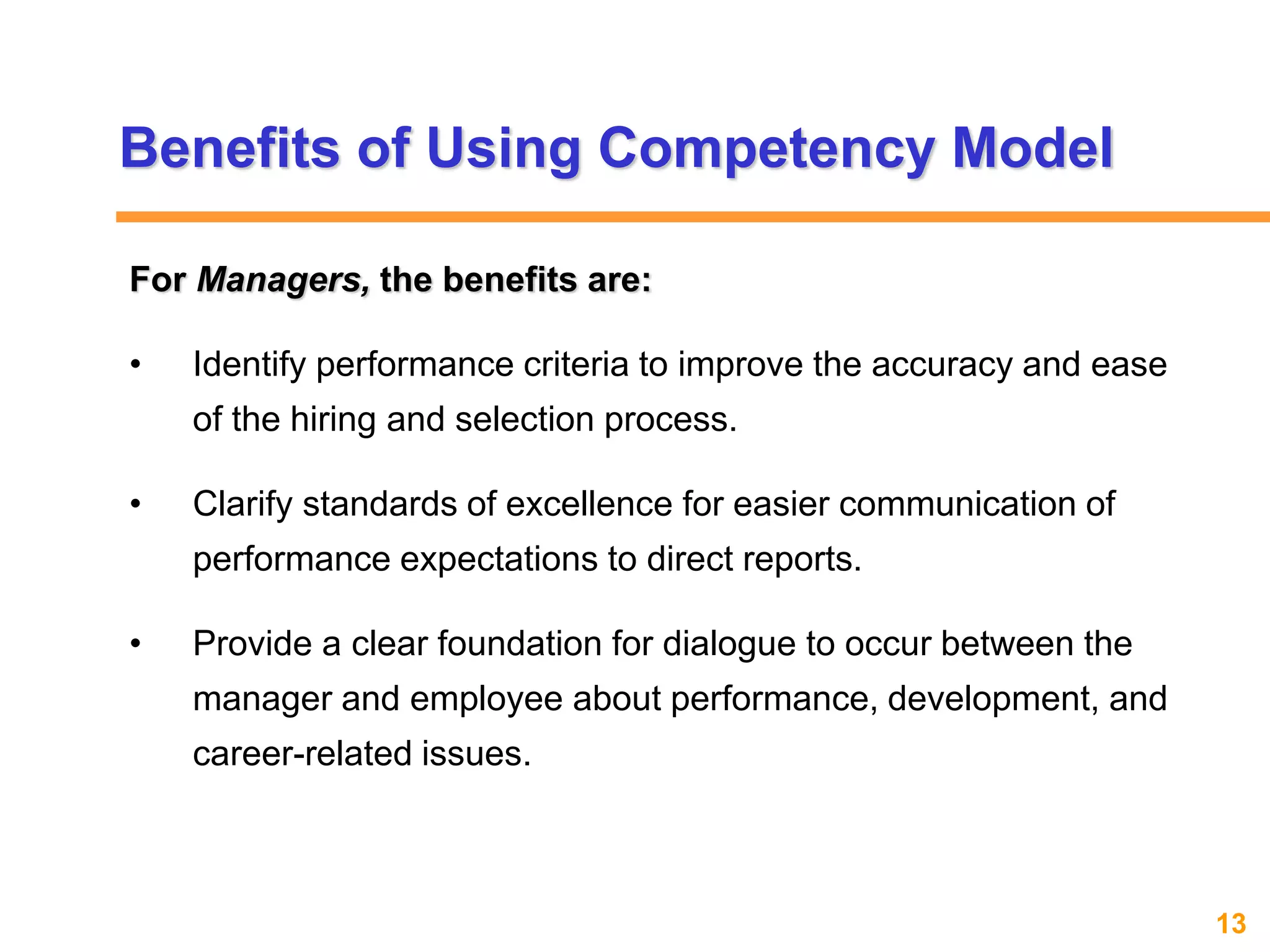 Competency based hr management PPT Slides | PPTX
