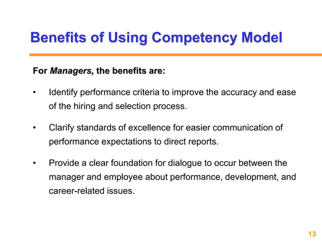 Competency based hr management PPT Slides | PPTX