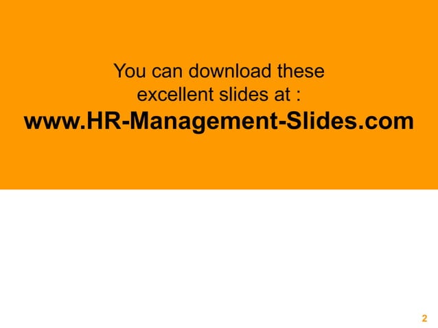 Competency based hr management PPT Slides | PPTX