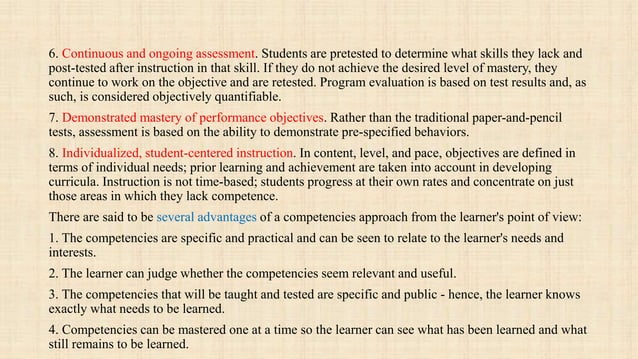 Competency-Based Language learning for EFL.pptx | Educational ...
